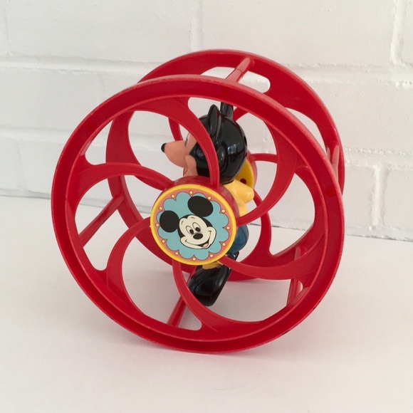 Disney | Toys | Vintage Disney Collector Mickey Mouse Wheel Toy | Poshmark